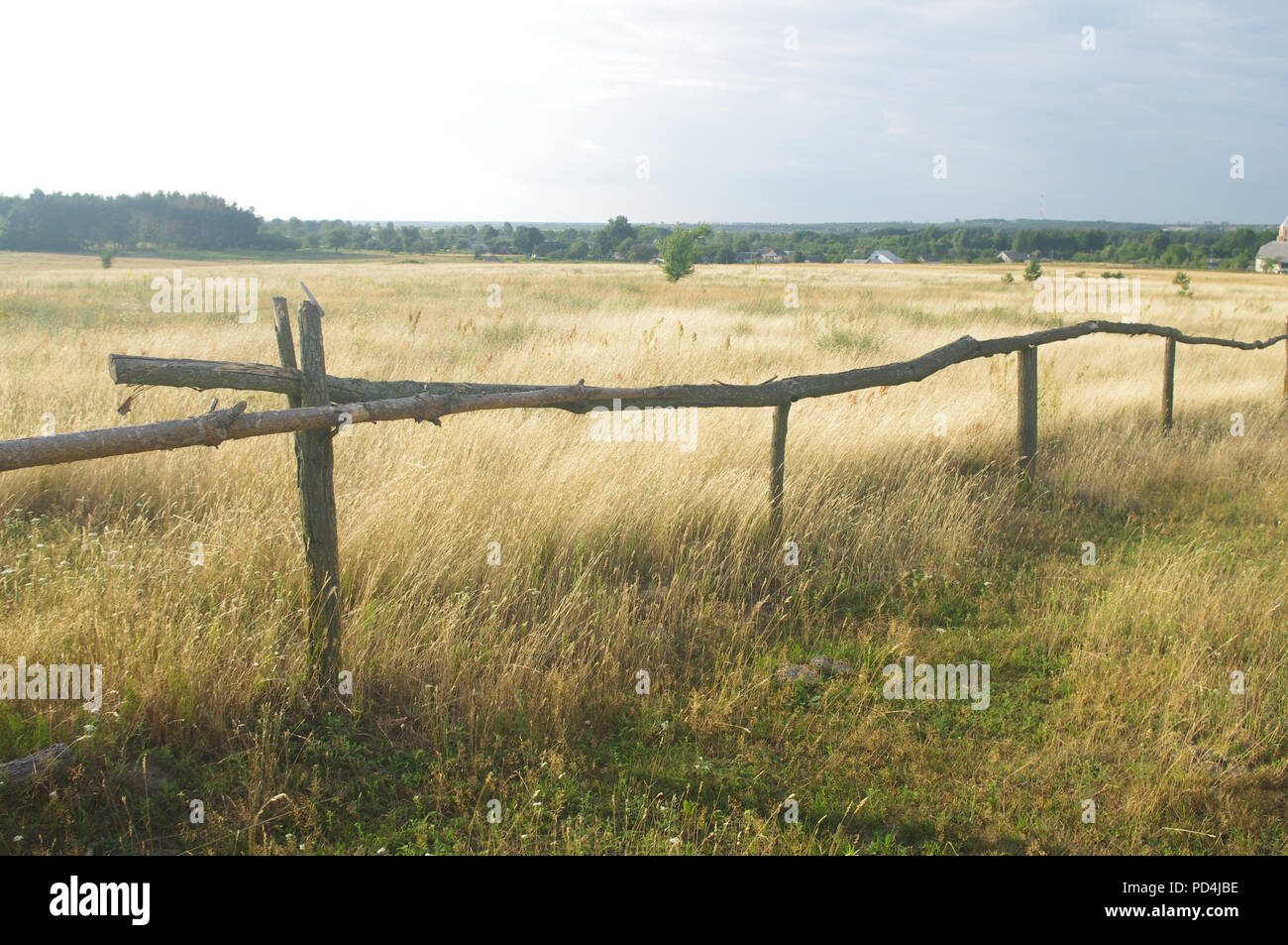 rural summer landscape, fields and open spaces Stock Photo - Alamy