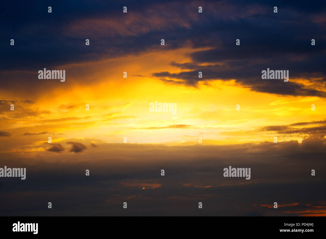sunset sky clouds.Delicate shades of the sunset sky Stock Photo - Alamy