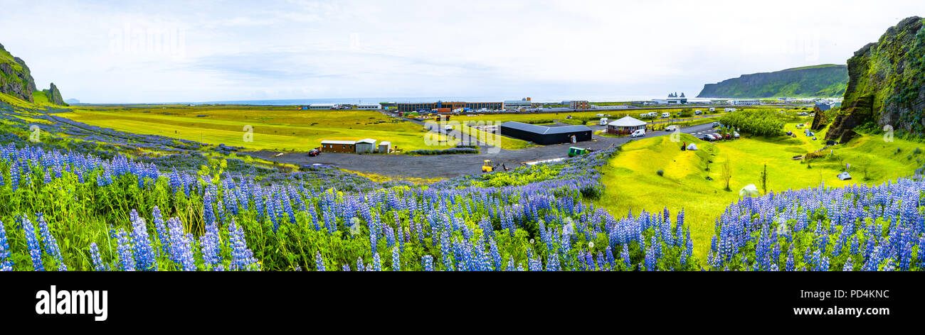 Vik town area hi-res stock photography and images - Alamy