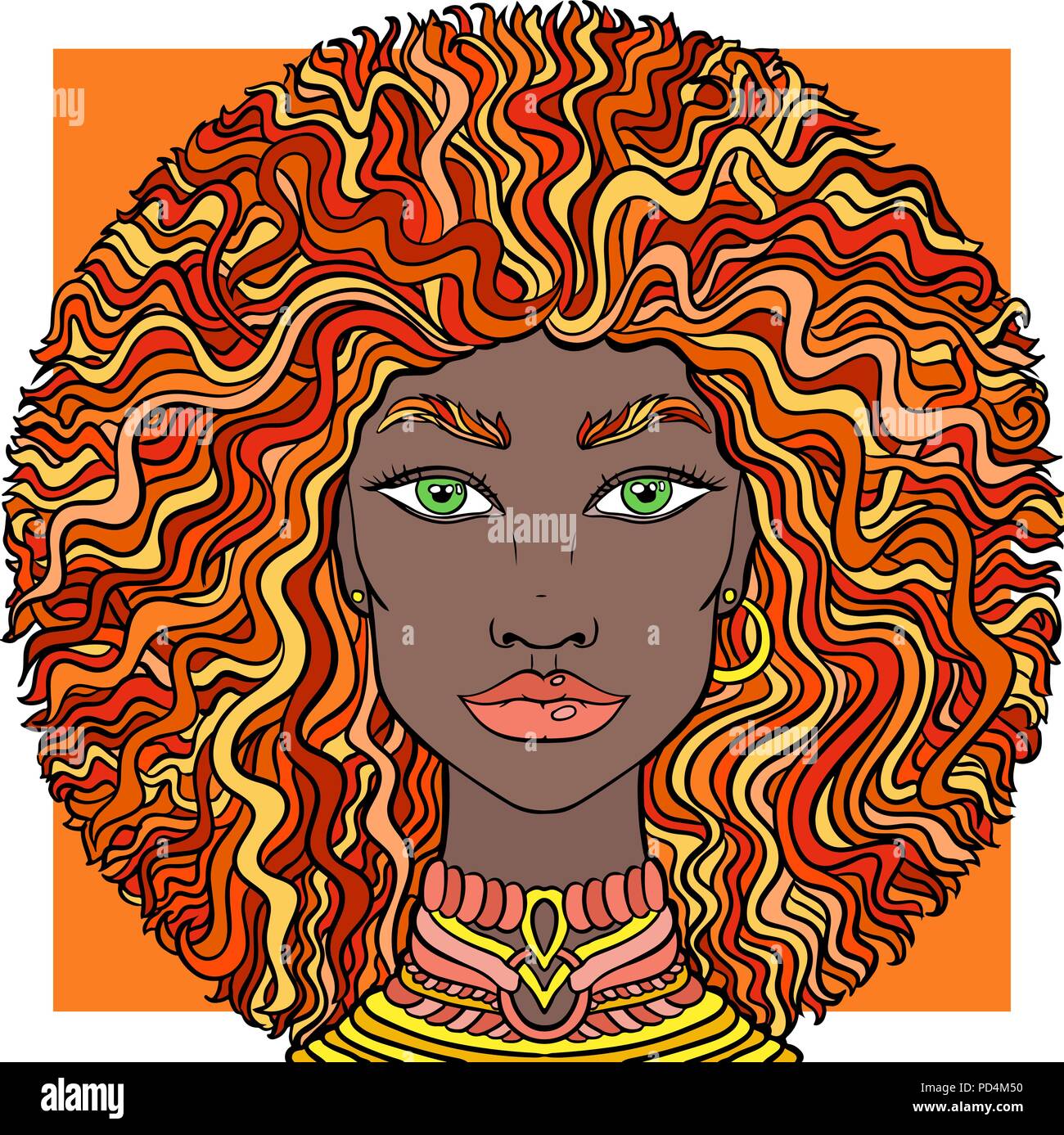 Hand Drawn Doodle Girls Face Beautiful Women Vector Illustration Stock Vector Image And Art Alamy