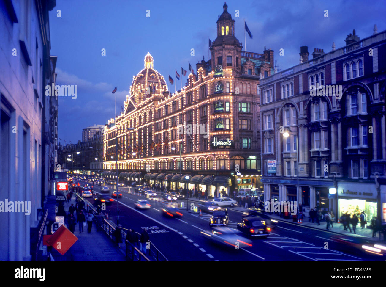 1987 HISTORICAL HARRODS DEPARTMENT STORE BROMPTON ROAD KNIGHTSBRIDGE ...