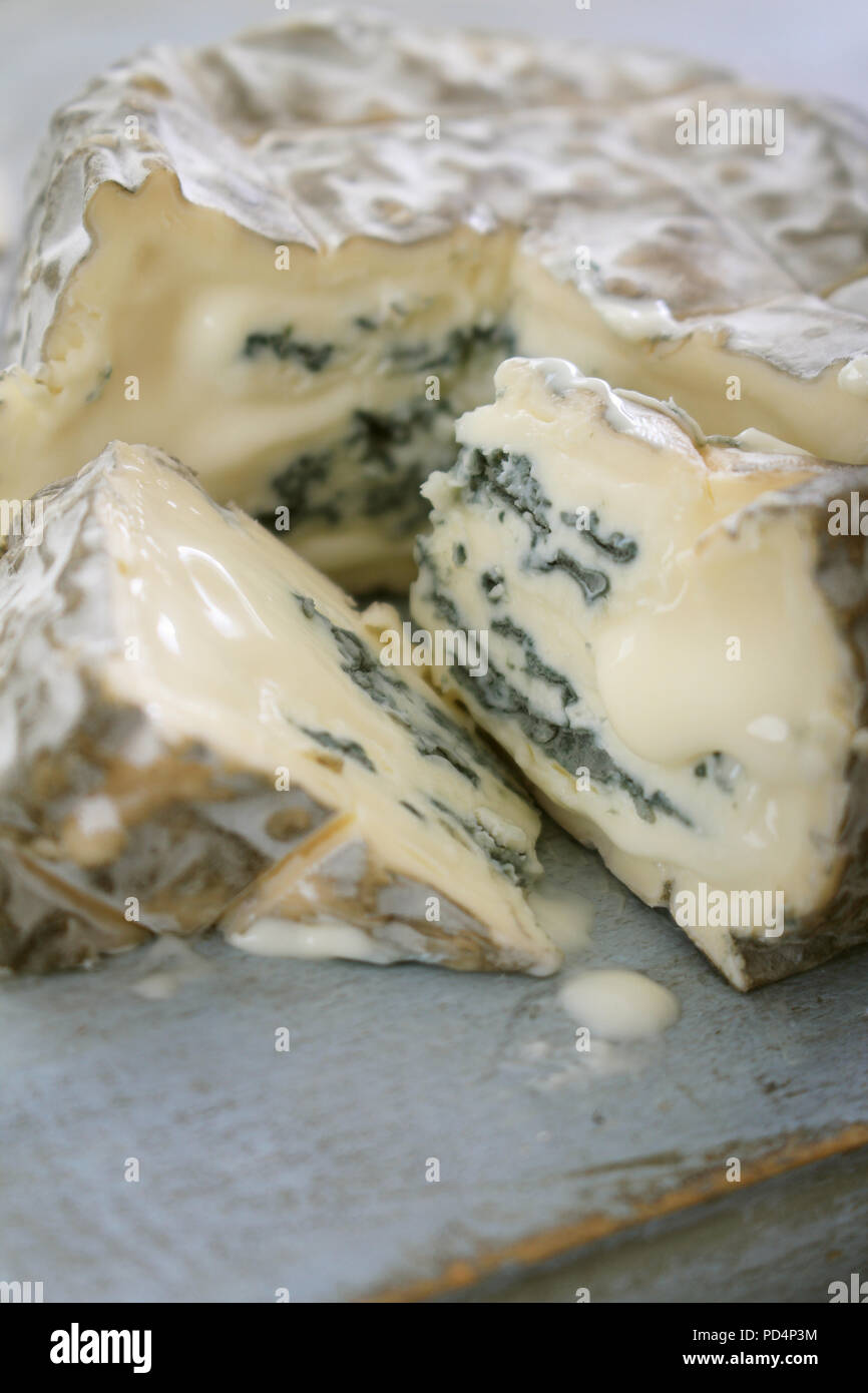 soft blue cheese Stock Photo - Alamy