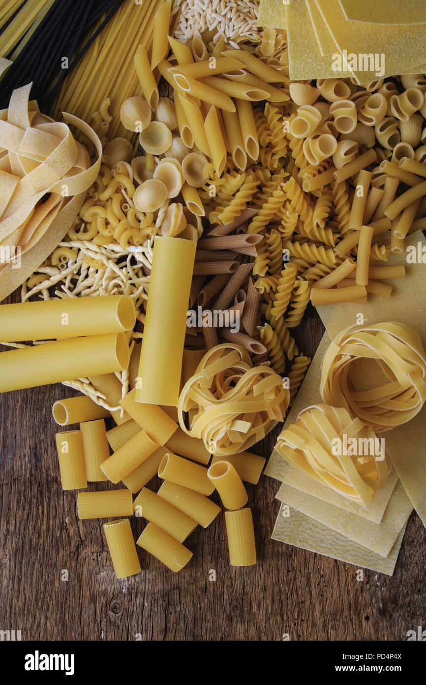 fresh uncooked pasta Stock Photo - Alamy