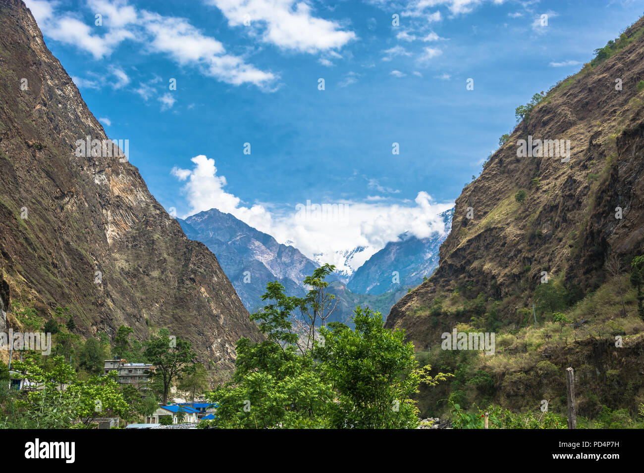Tatopani nepal hi-res stock photography and images - Alamy