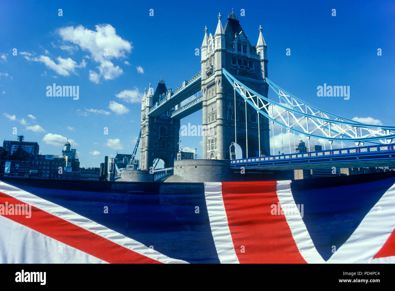 London bridge flag hi-res stock photography and images - Alamy
