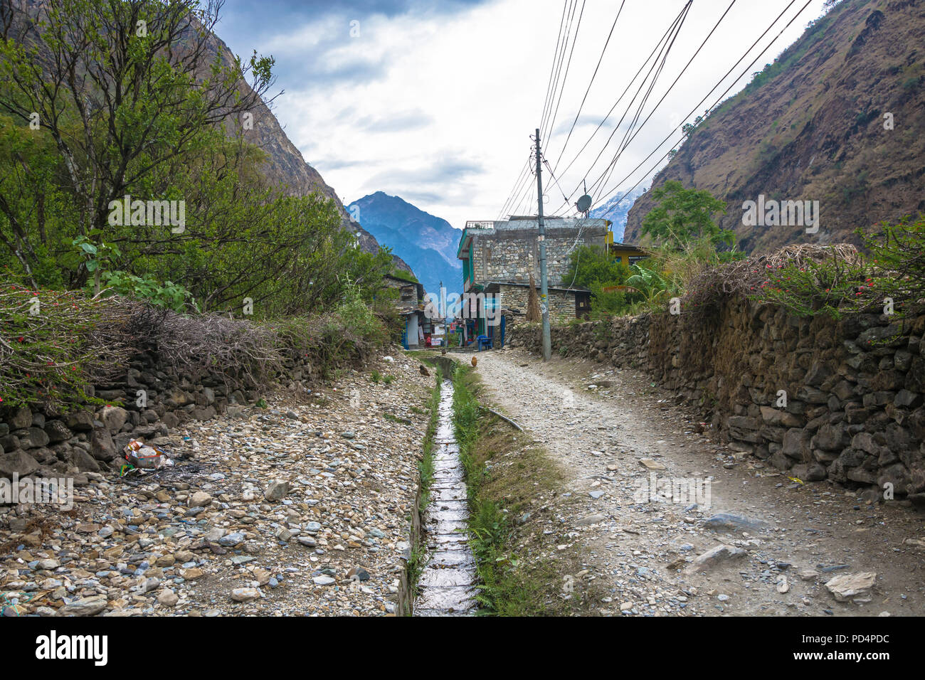Tatopani nepal hi-res stock photography and images - Alamy