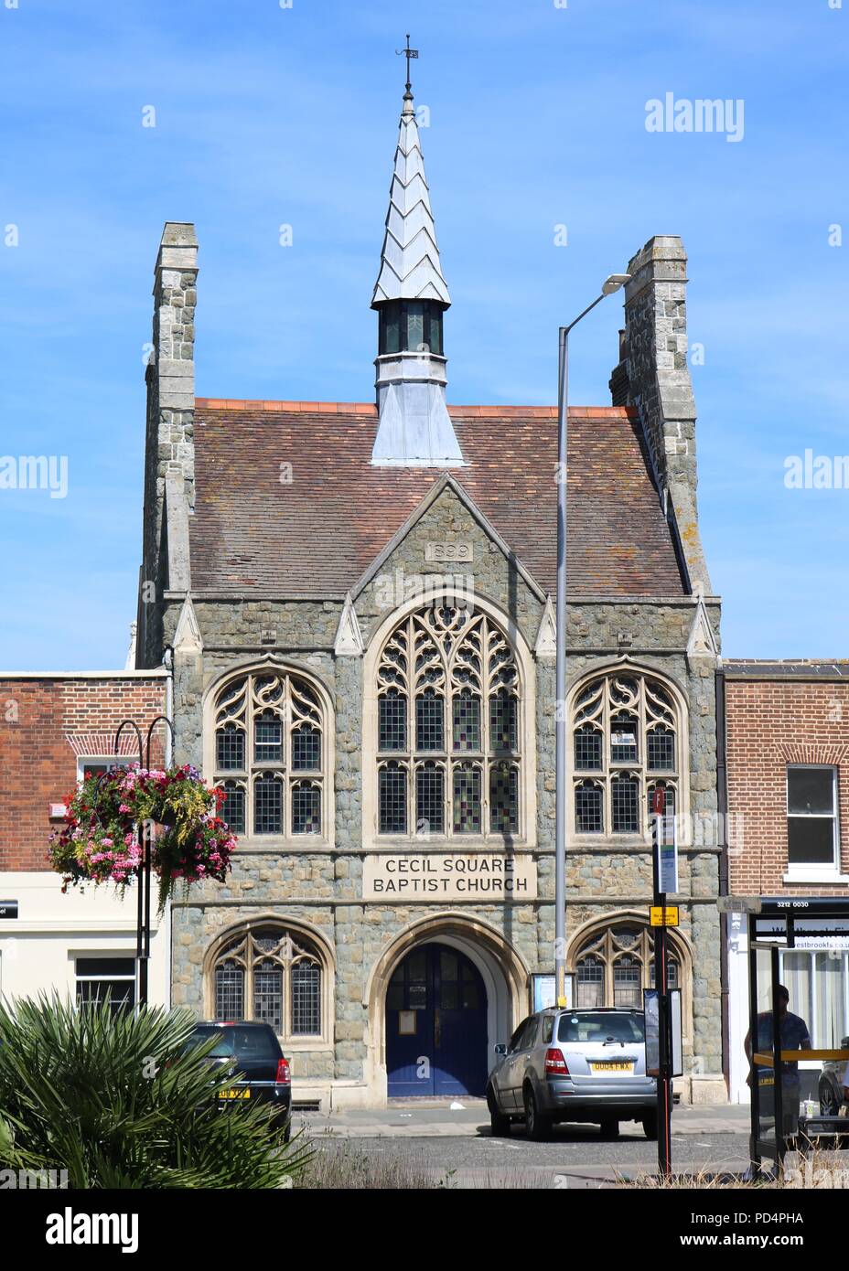 Cecil Square Baptist Church , Margate Town , Kent Stock Photo - Alamy