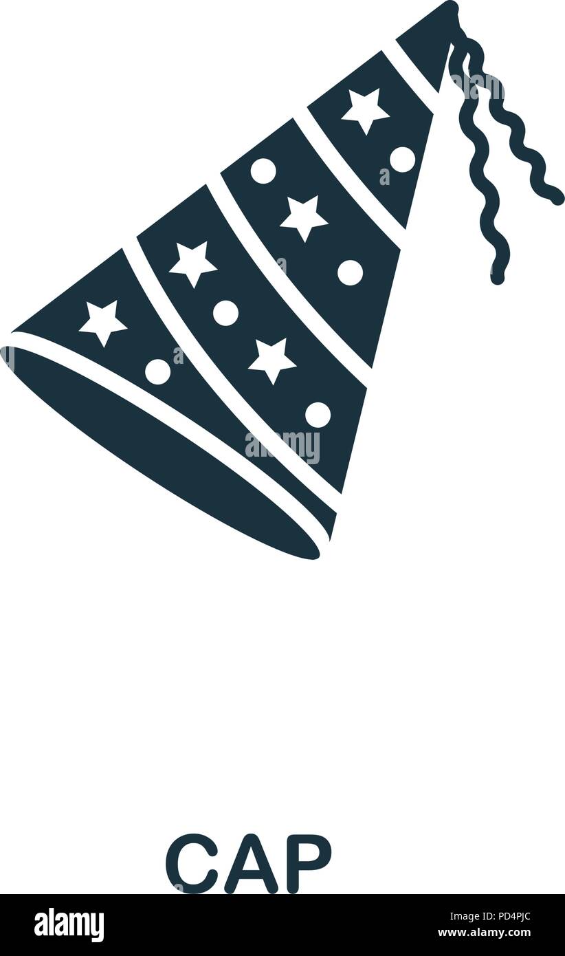 Cap creative icon. Simple element illustration. Cap concept symbol ...