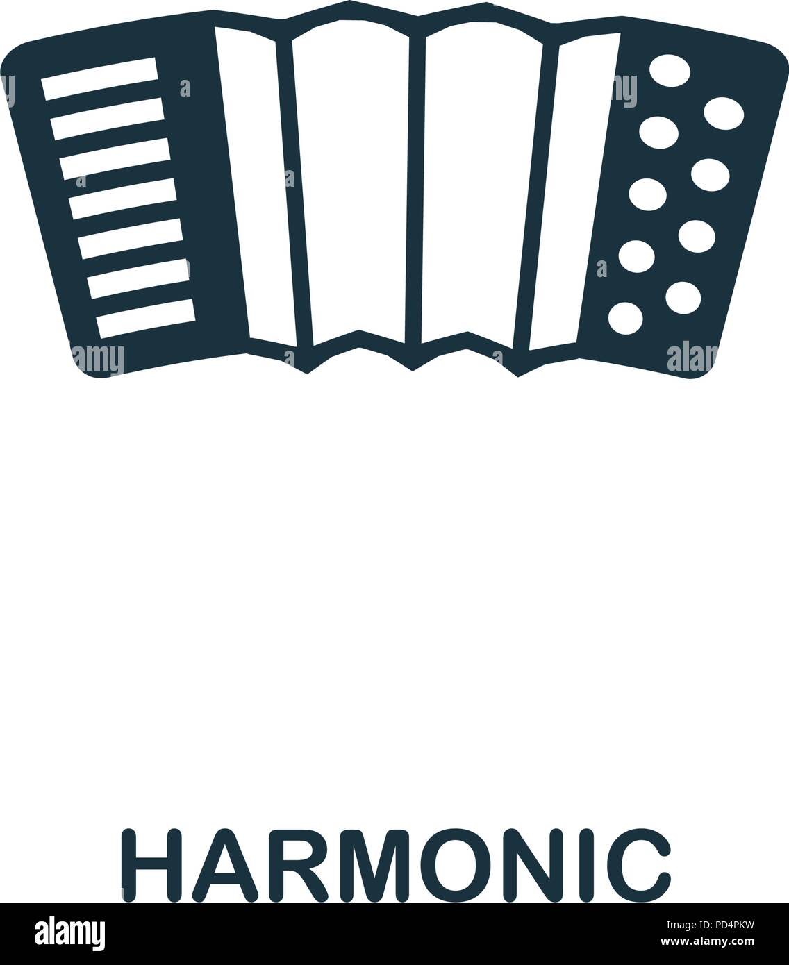 Harmonic creative icon. Simple element illustration. Harmonic concept ... Harmonic creative icon. Simple element illustration. Harmonic concept ...
