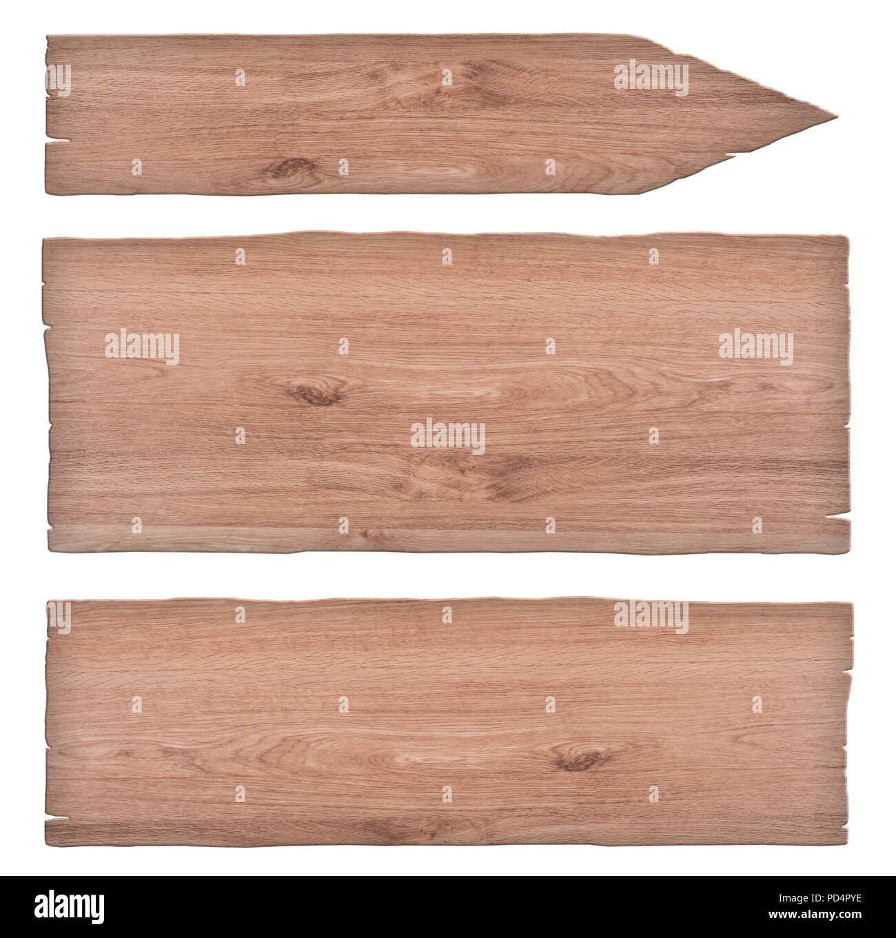 Weathered wooden sign arrow Cut Out Stock Images & Pictures - Alamy