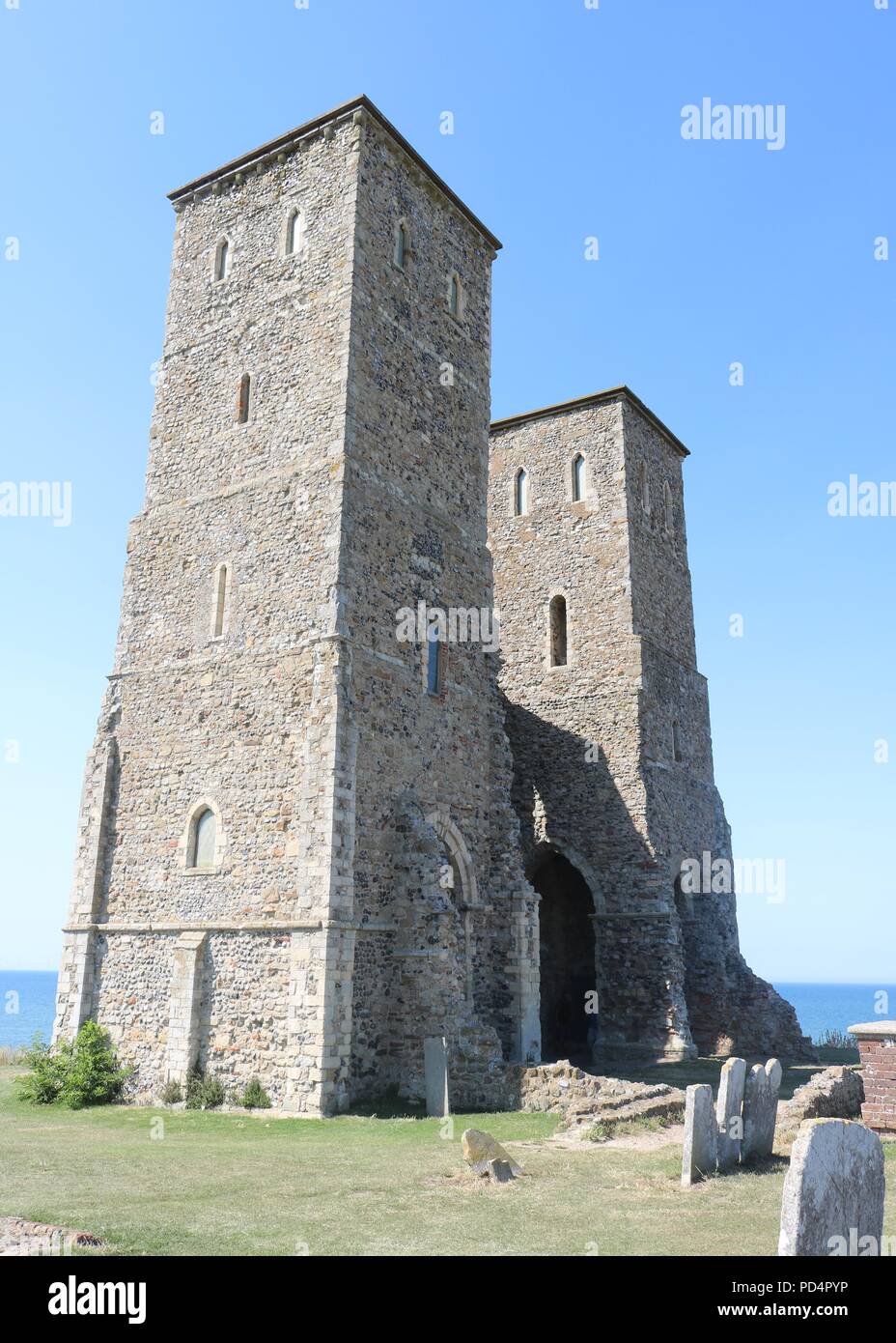 Reculver tower hi-res stock photography and images - Alamy