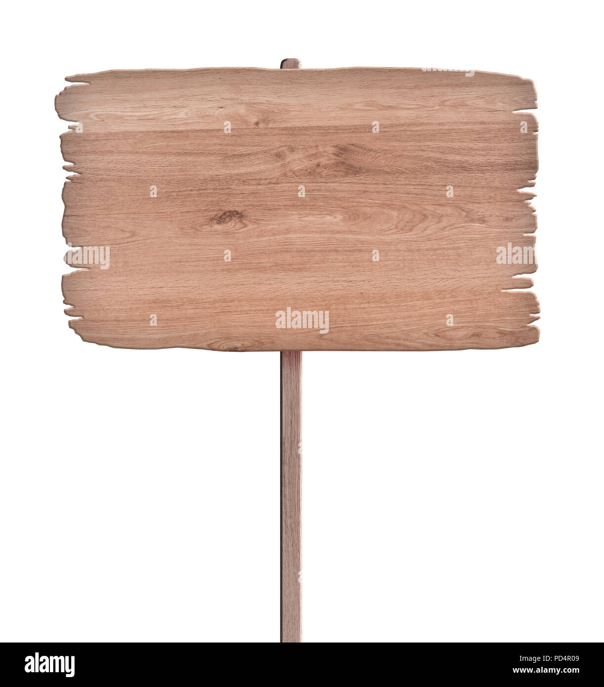 nature wood sign isolated on white background 5 Stock Photo - Alamy