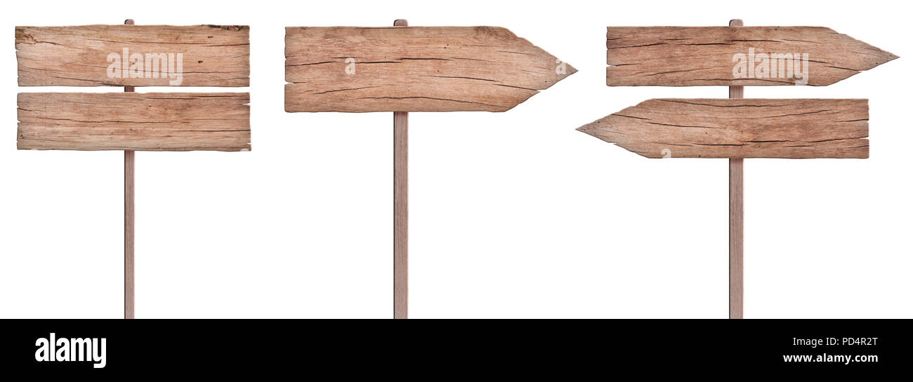 Wood signs hi-res stock photography and images - Alamy