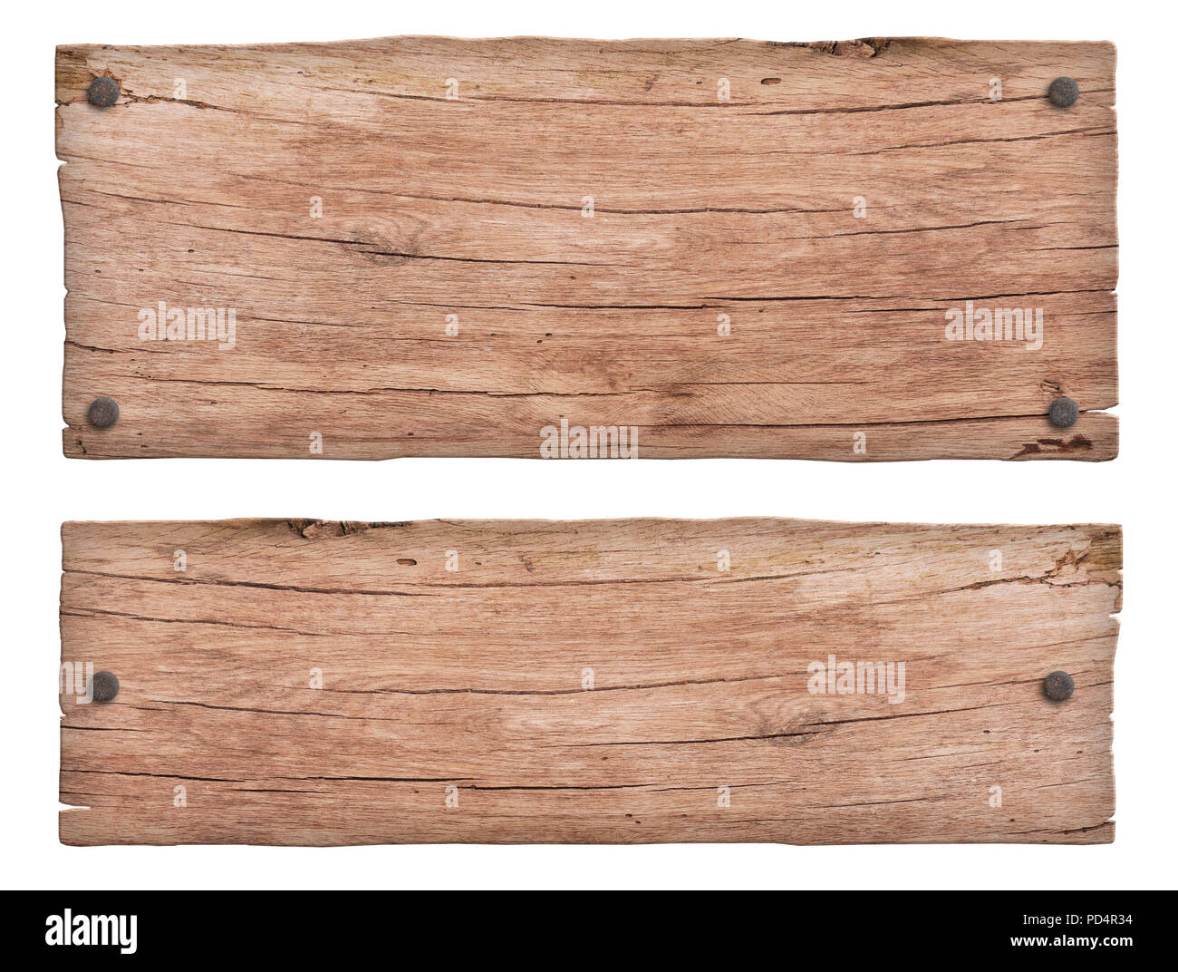 Old wooden sign board Cut Out Stock Images & Pictures - Alamy