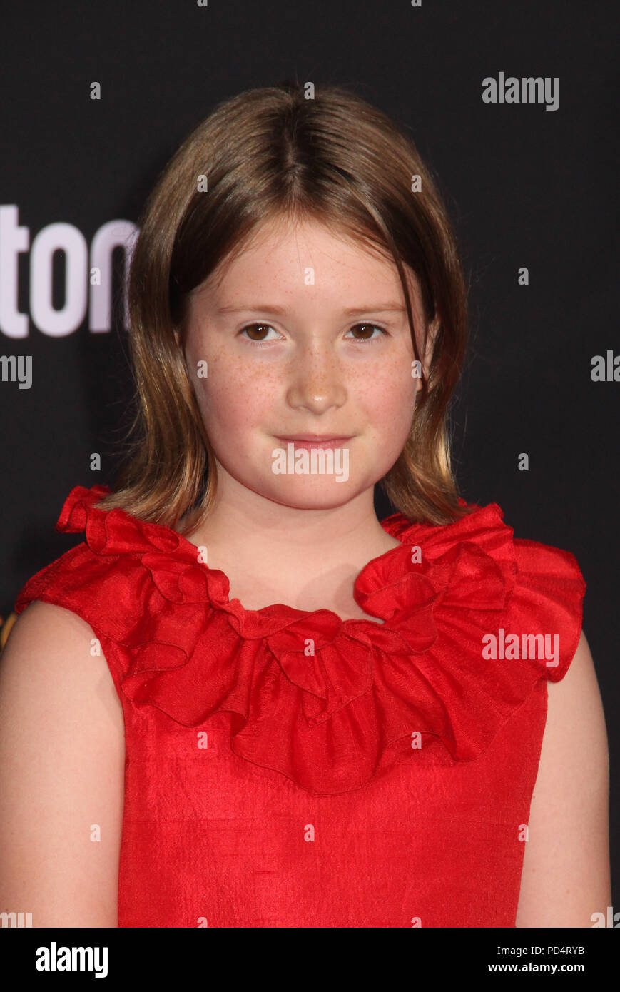 Bronte Carmichael 07/30/2018 The World Premiere of "Christopher Robin ...