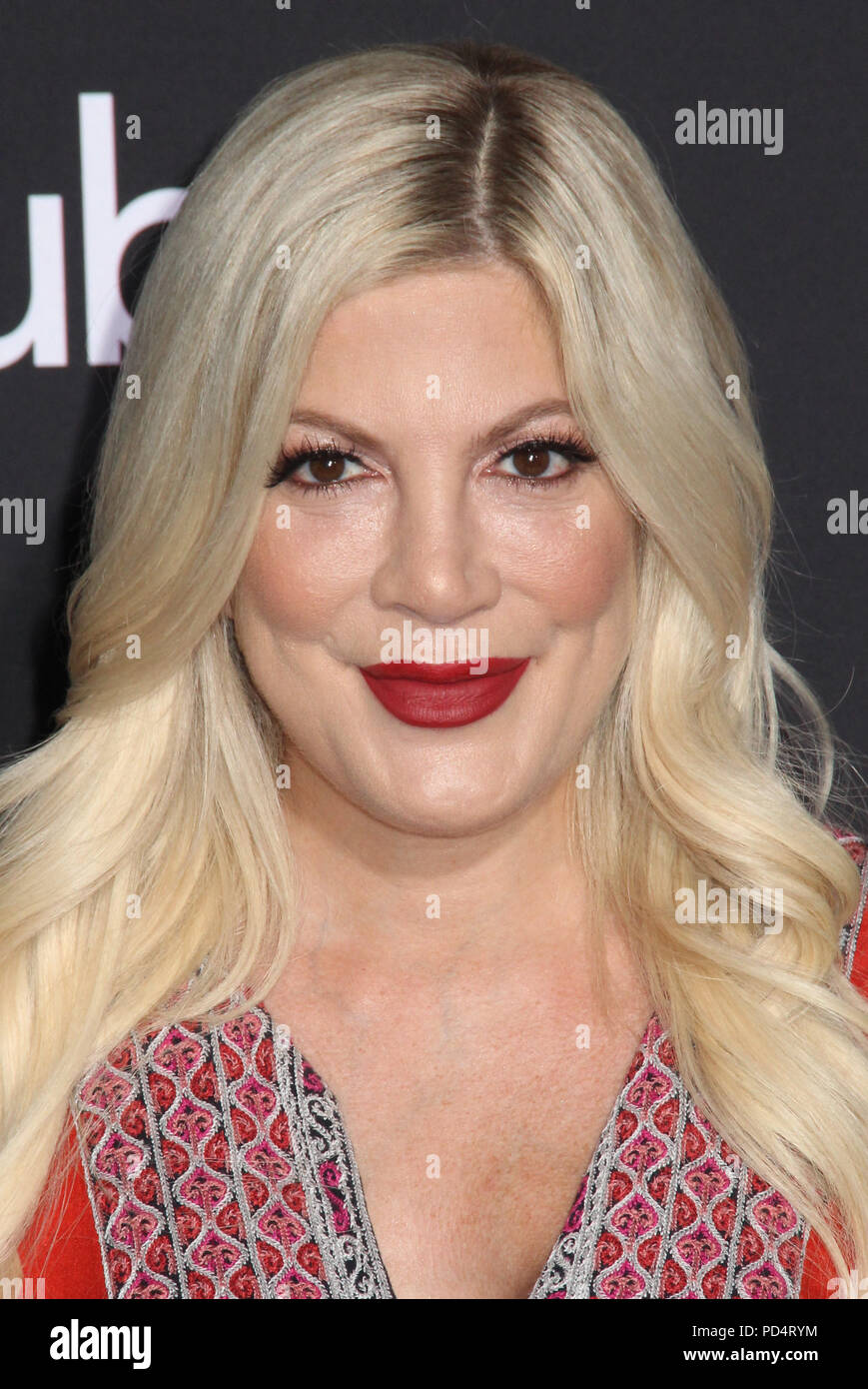 Tori Spelling 07/30/2018 The World Premiere of "Christopher Robin" held ...