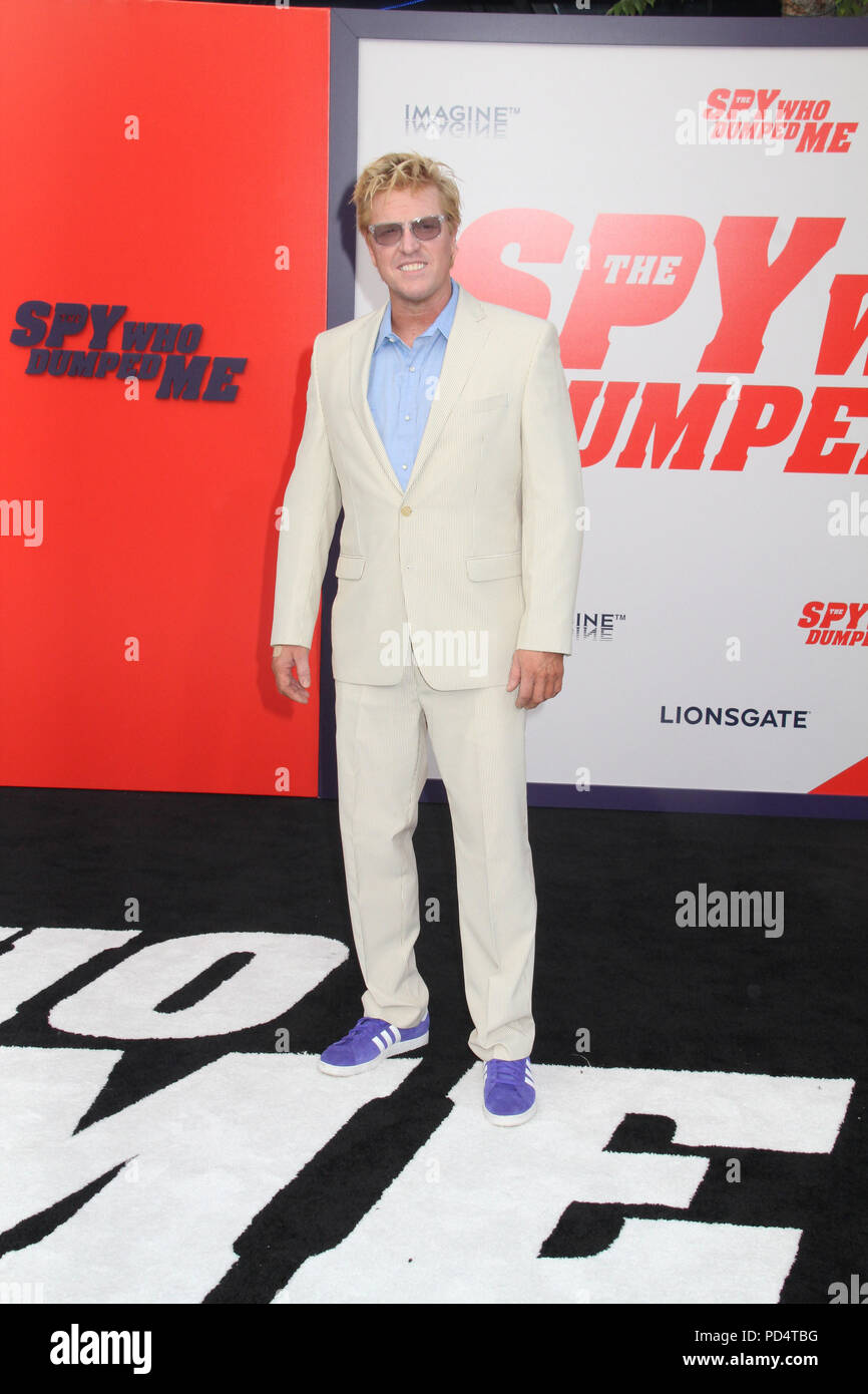 Jake Busey 07/25/2018 The Los Angeles Premiere of "The Spy Who Dumped ...