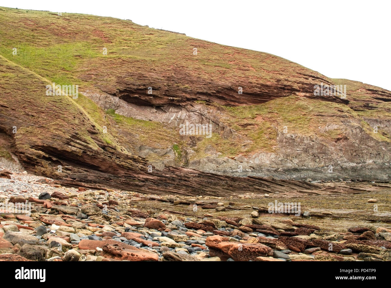 James hutton geological unconformity hi-res stock photography and ...