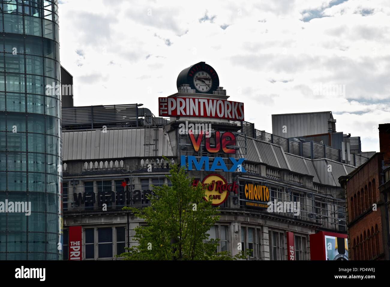 Manchester Printworks, May 2018 Stock Photo - Alamy
