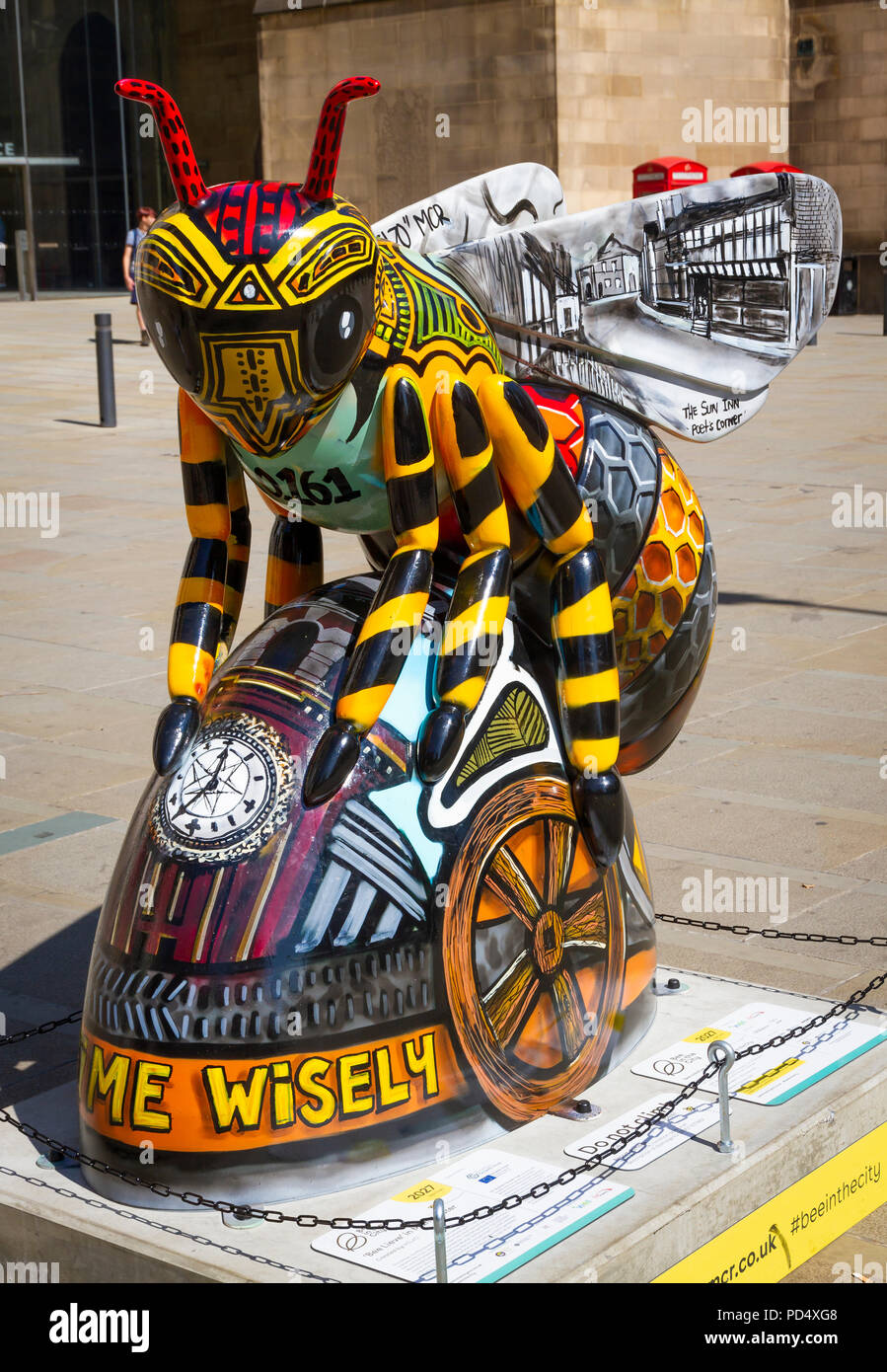 Bee Lieve in Manchester - kELzO. Bee in the City, public art event in ...