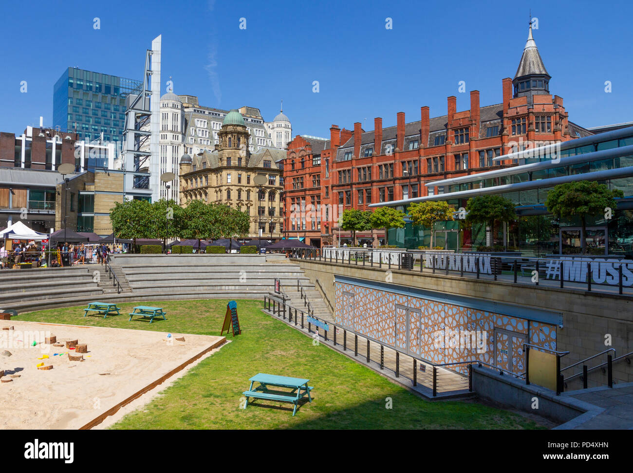 Great Northern Square on Peter Street, Manchester Stock Photo - Alamy