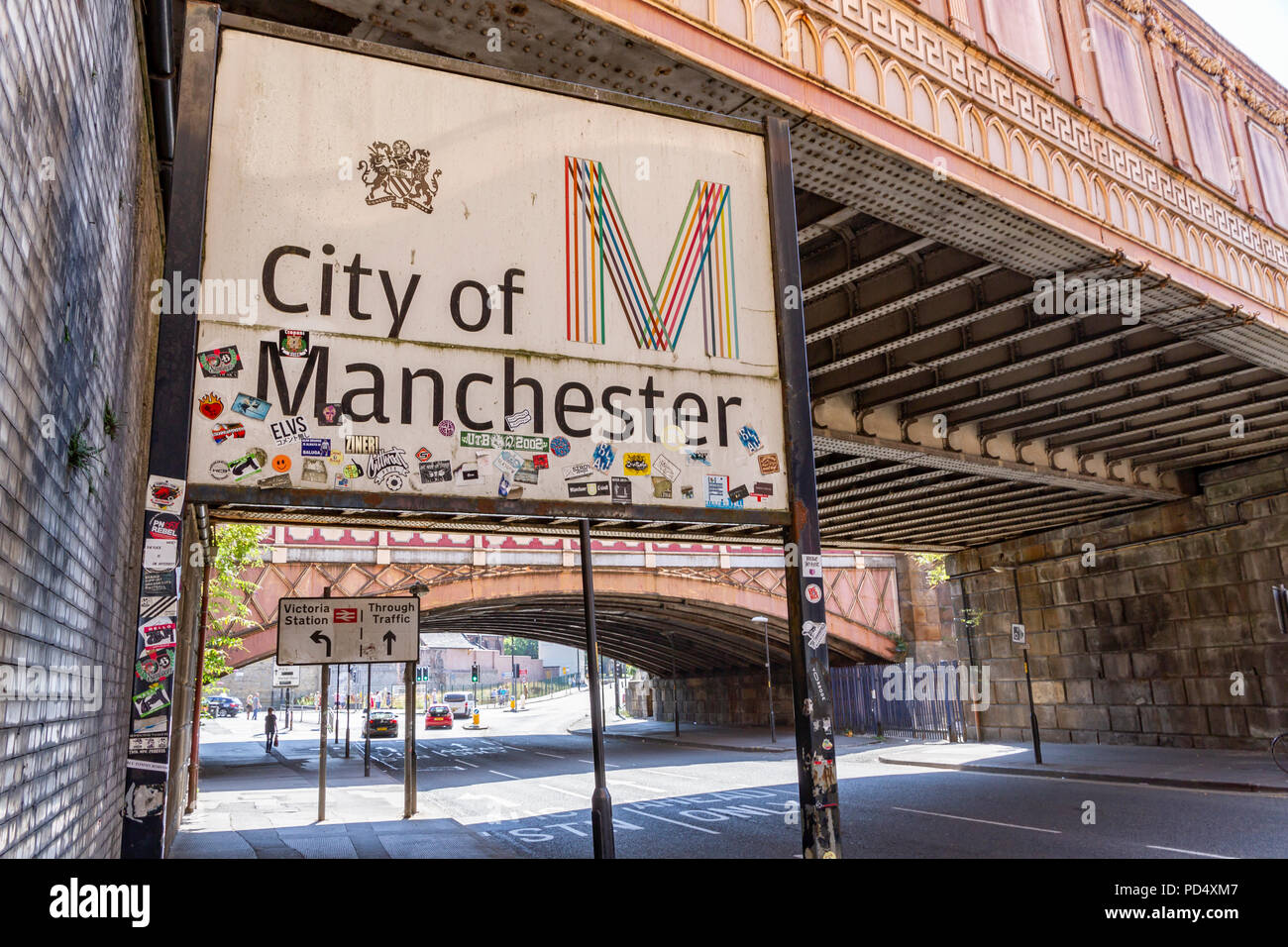 Manchester sign hi-res stock photography and images - Alamy