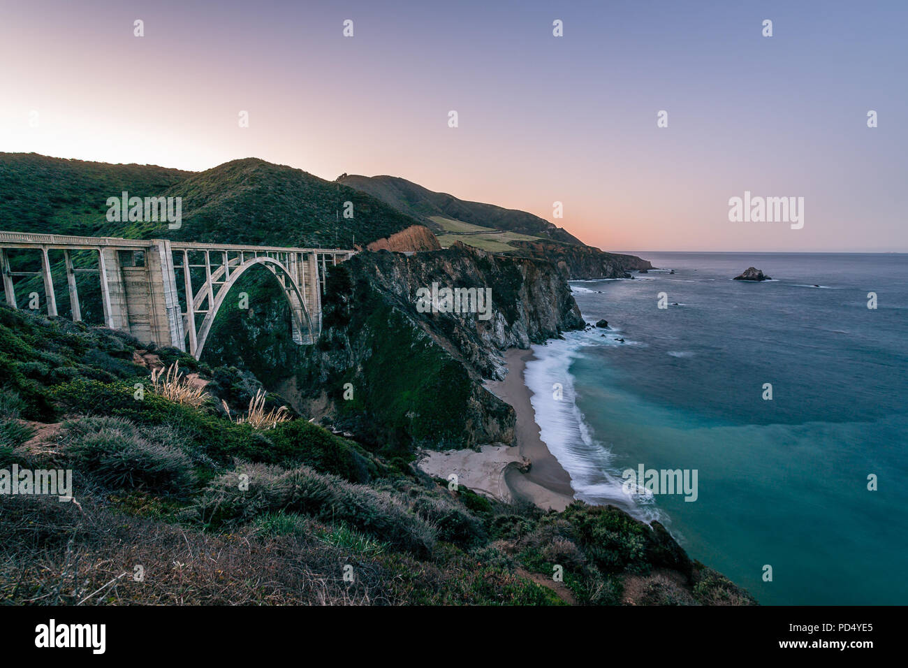 Bixby Creek Bridge Stock Photo - Alamy