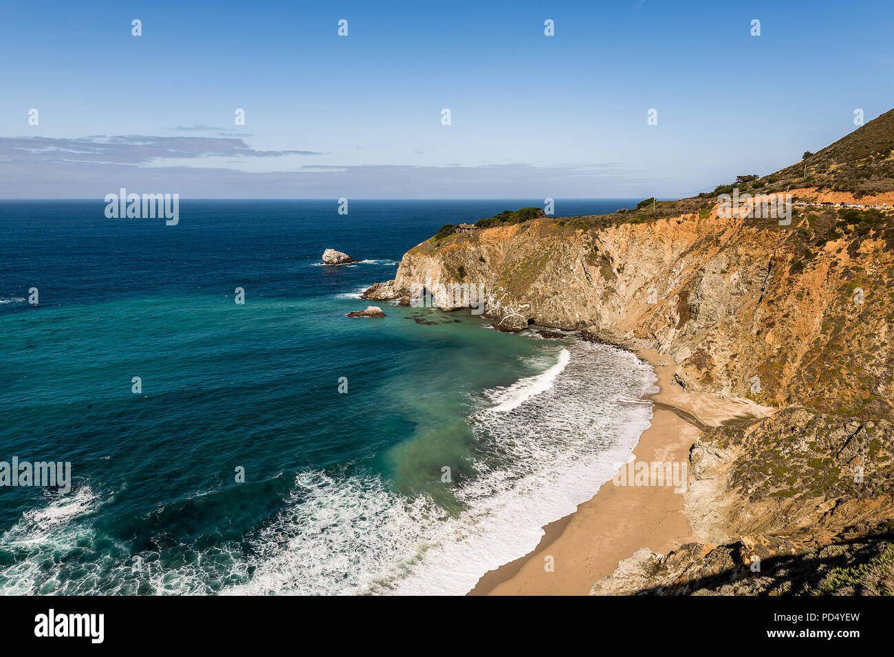 Big Sur and the California Coast Stock Photo - Alamy