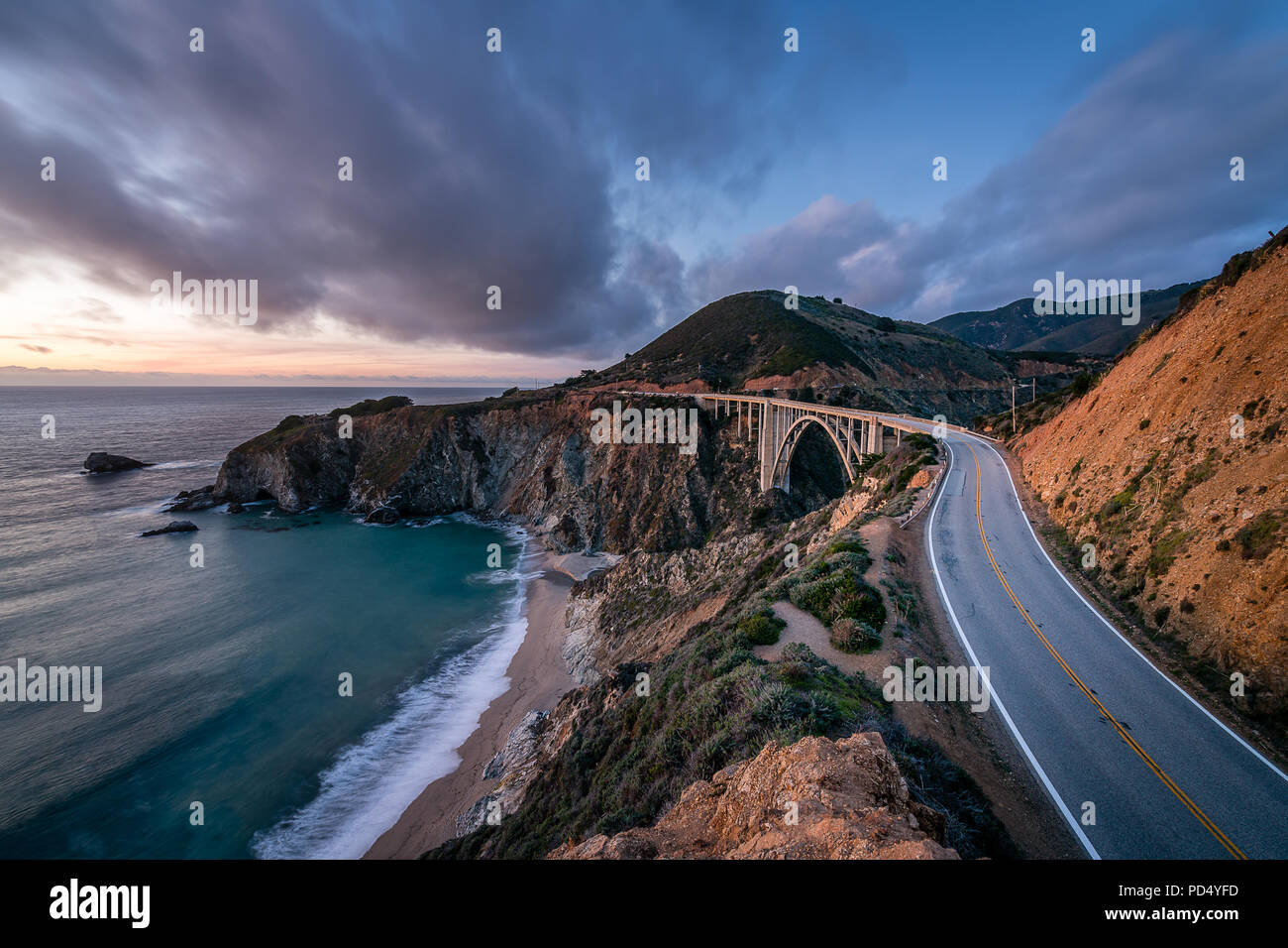 Big Sur and the California Coast Stock Photo - Alamy