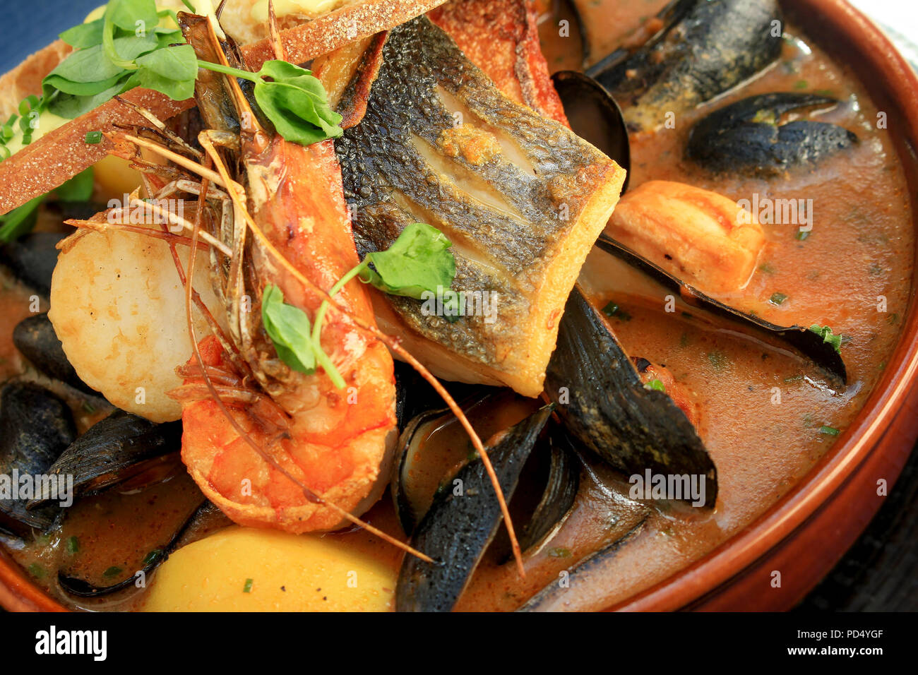 Marseilles fish stew hi-res stock photography and images - Alamy