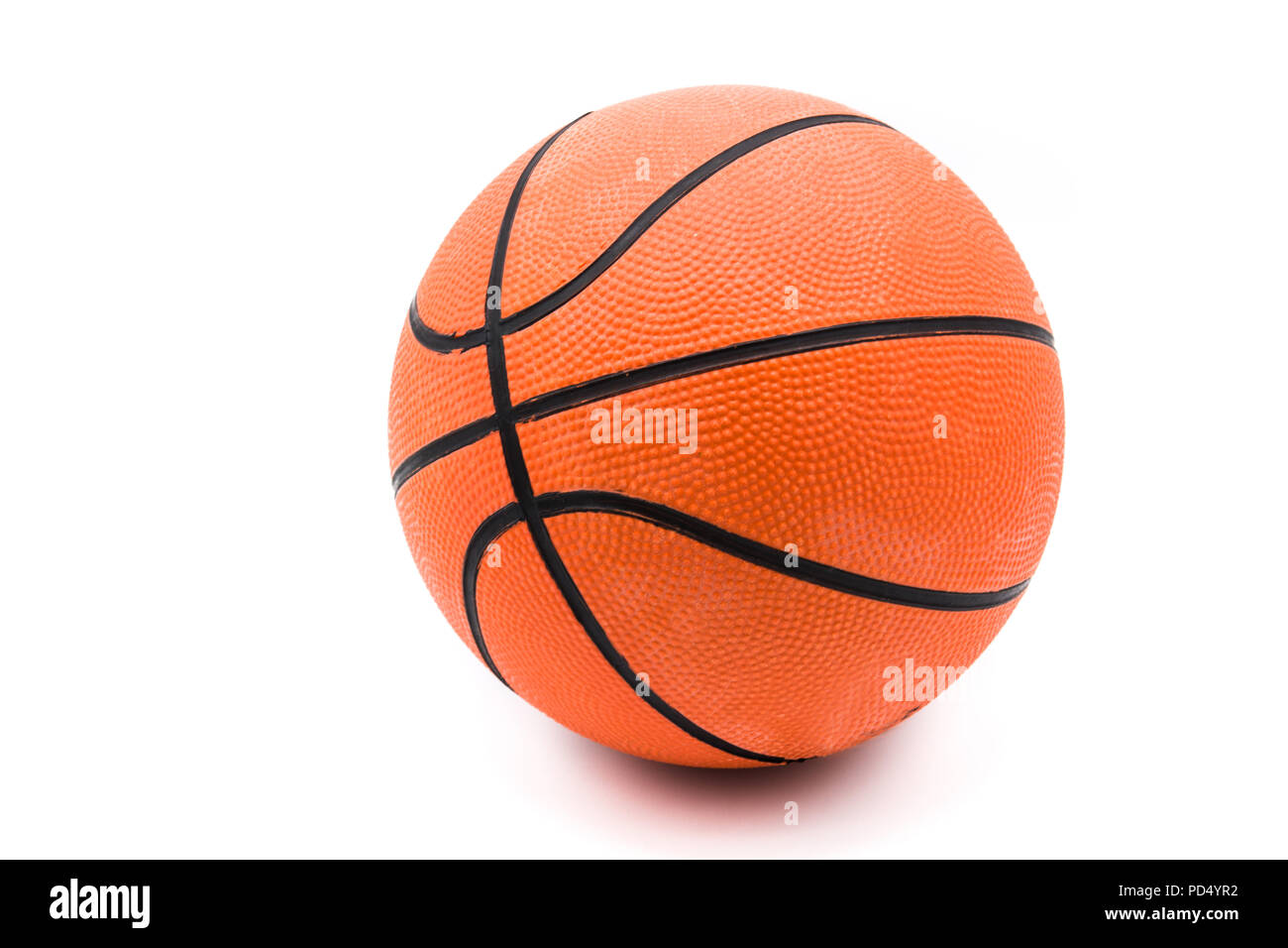 Basketball isolated on white background Stock Photo - Alamy
