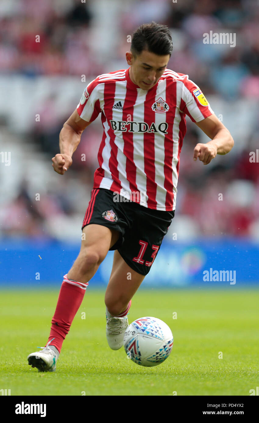 Sunderland's Luke ONien during the Sky Bet League One match at the ...