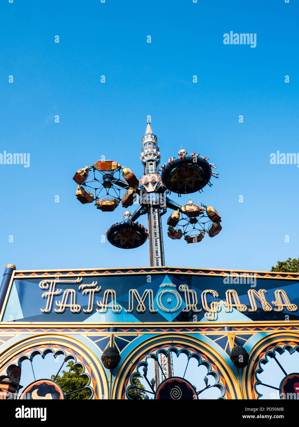 Rides tivoli gardens hi-res stock photography and images - Alamy