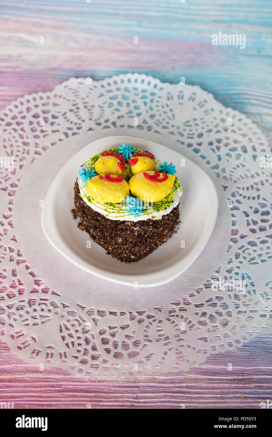 Tasty mini cake Stock Photo - Alamy