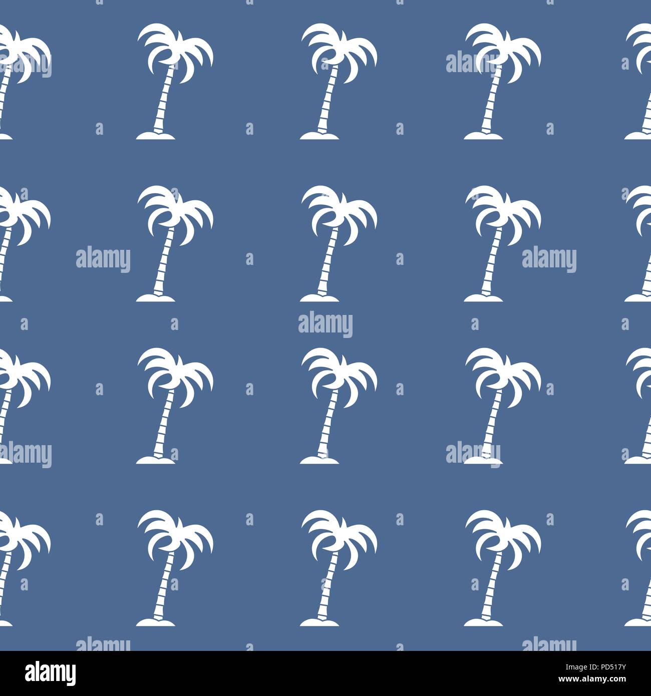 Seamless pattern with palm trees. Design for postcard, invitation ...