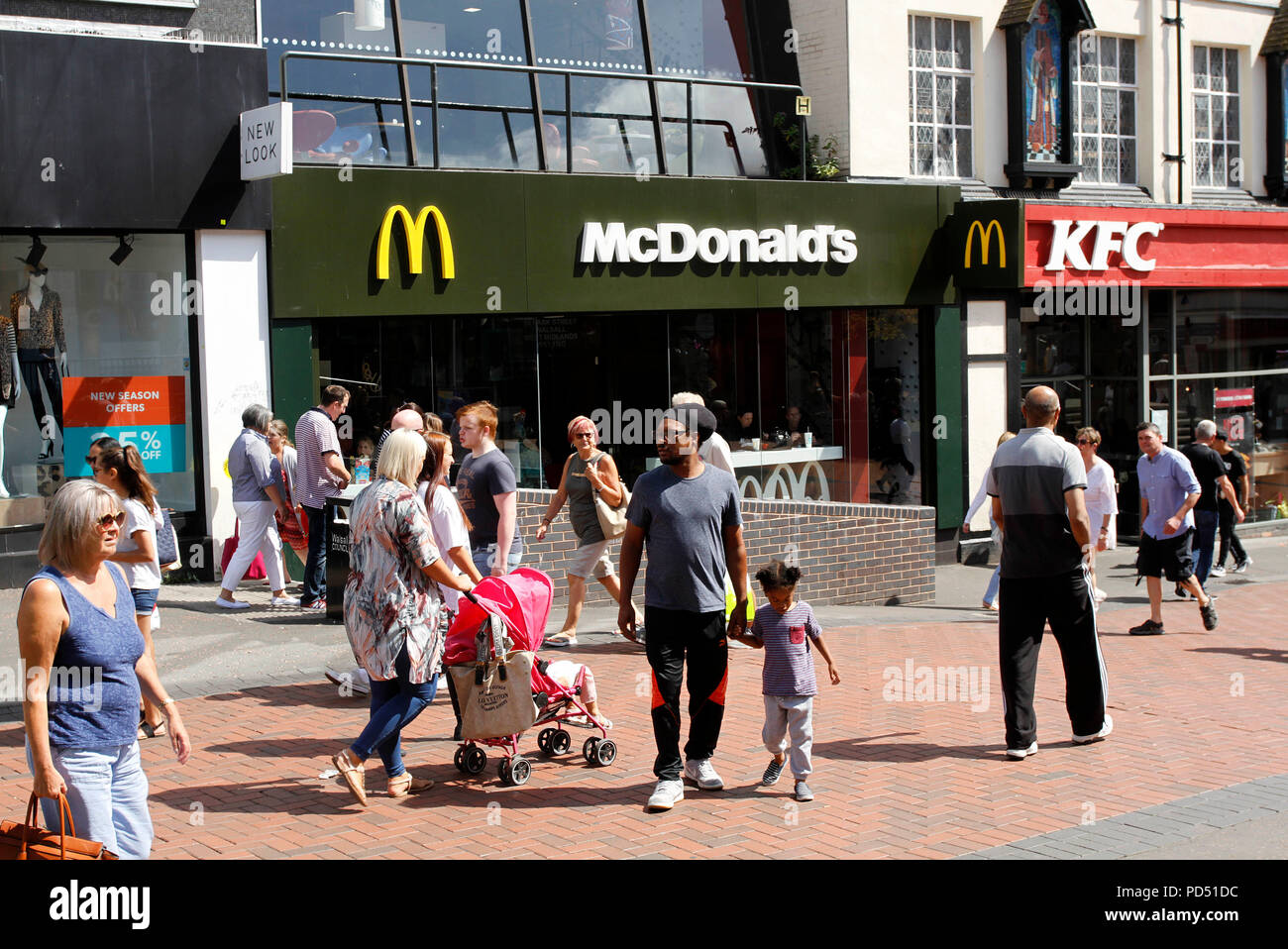 Walsall market west midlands england hi-res stock photography and ...