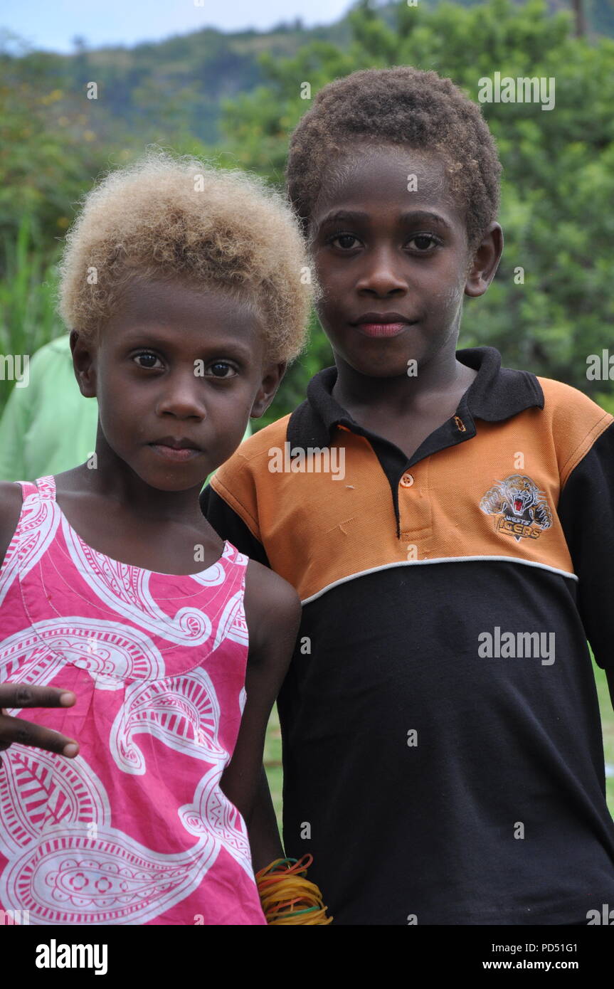 Rabaul children in Papua New Guinea Stock Photo - Alamy