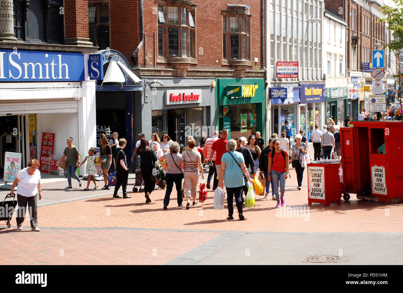 Walsall town centre hi-res stock photography and images - Alamy