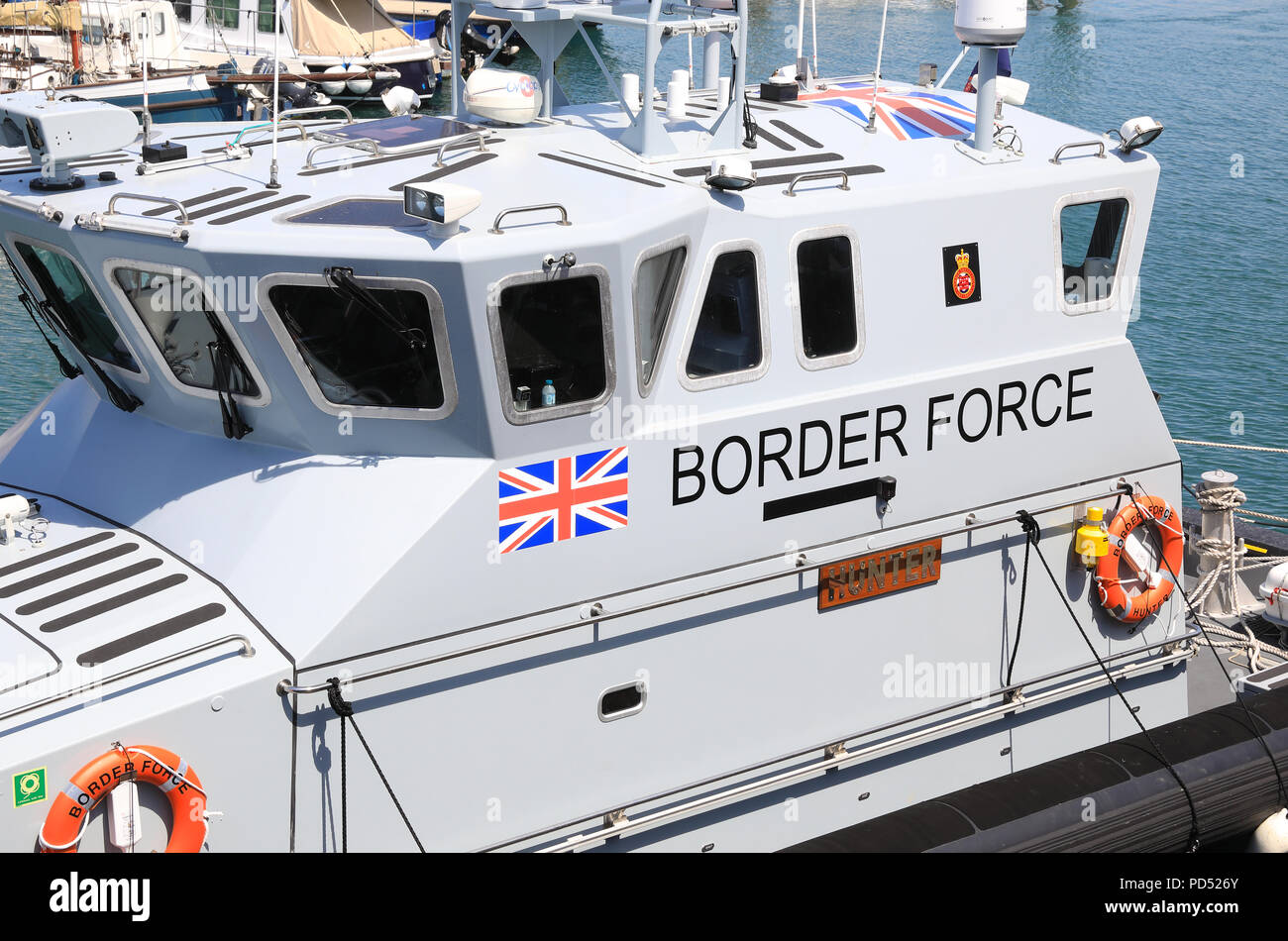 Border force boat hi-res stock photography and images - Alamy
