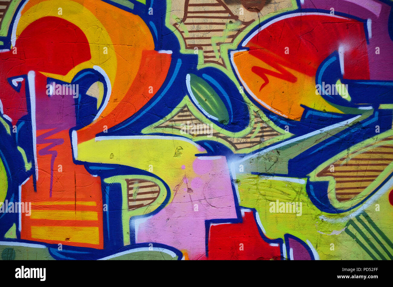 Graffiti background texture Stock Photo - Alamy