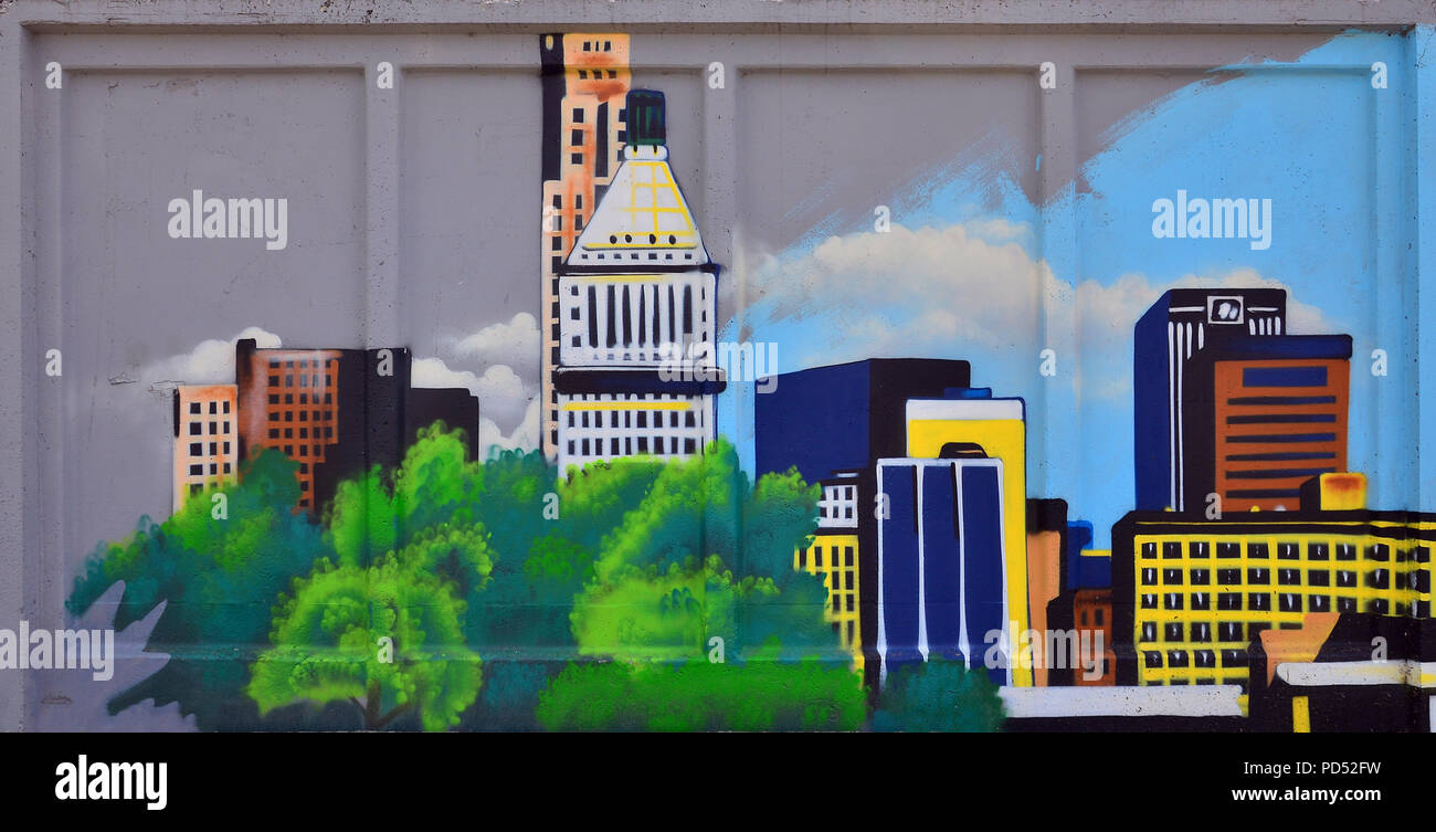 Beautiful street art graffiti. Abstract color creative drawing fashion ...