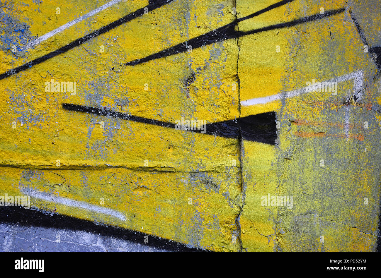 Close up view of graffiti drawing details. Background image on the ...