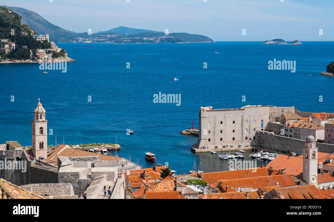 The Old Port, Dubrovnik, Croatia, Europe Stock Photo - Alamy