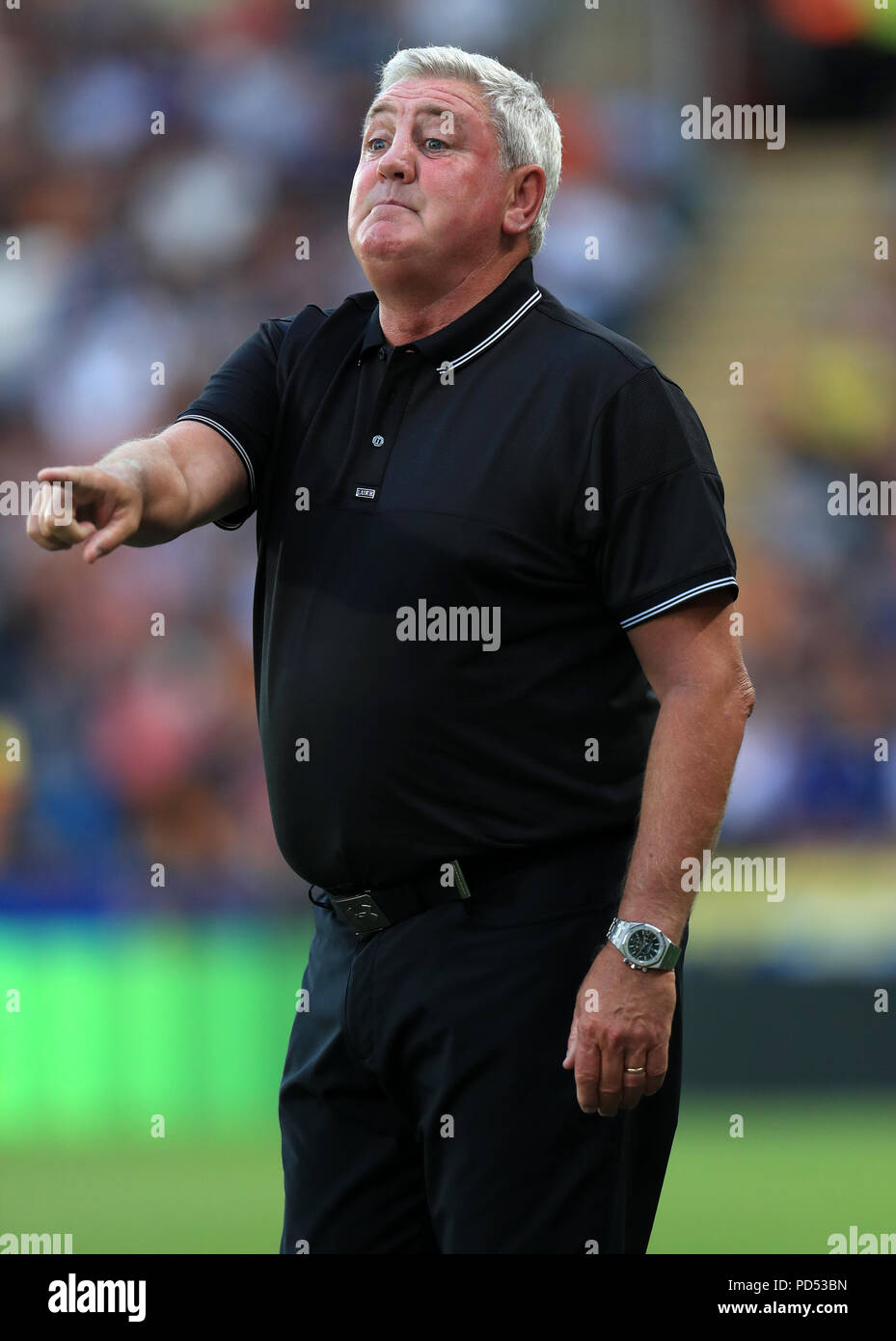 Hull city manager steve bruce championship match stadium hi-res stock ...