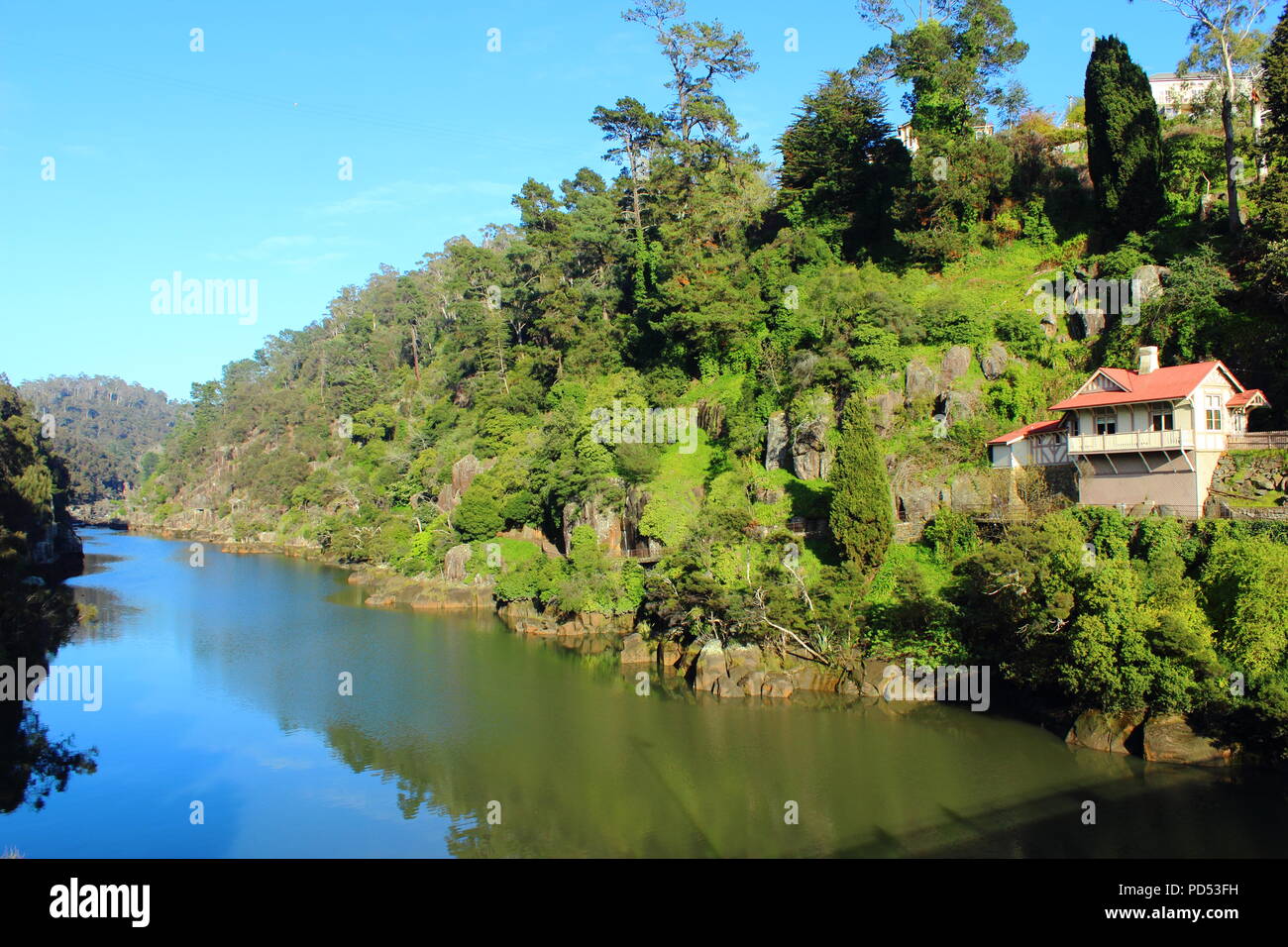 Kings Bridge Launceston Stock Photo - Alamy