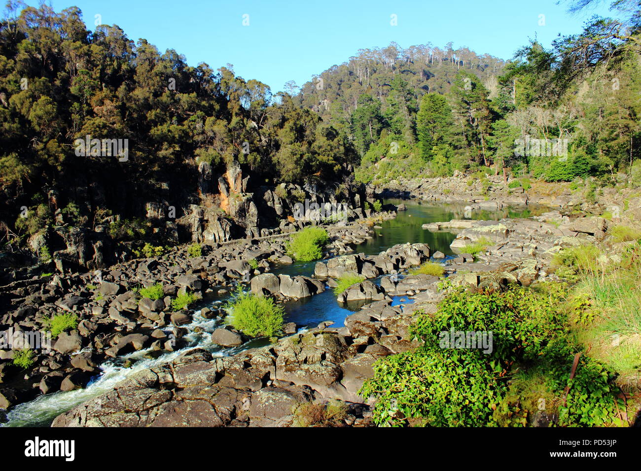 Cataract Gorge Reserve Launceston Stock Photo - Alamy