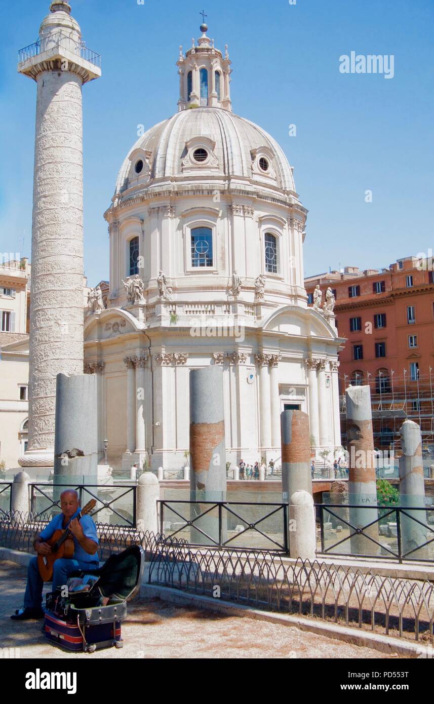 Rome musician hi-res stock photography and images - Alamy