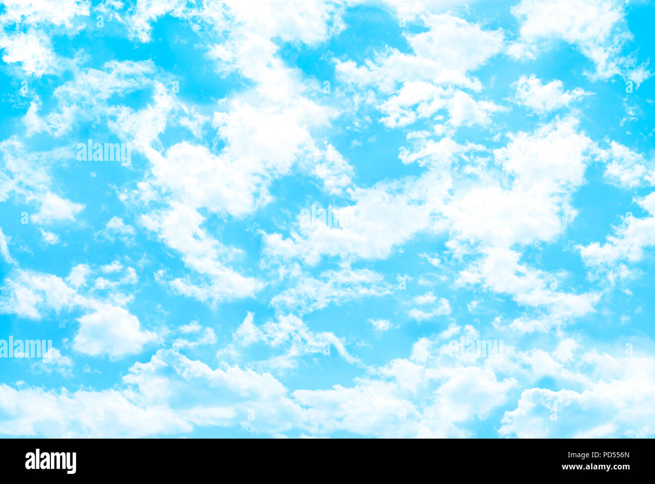 Blue sky background with clouds Stock Photo - Alamy