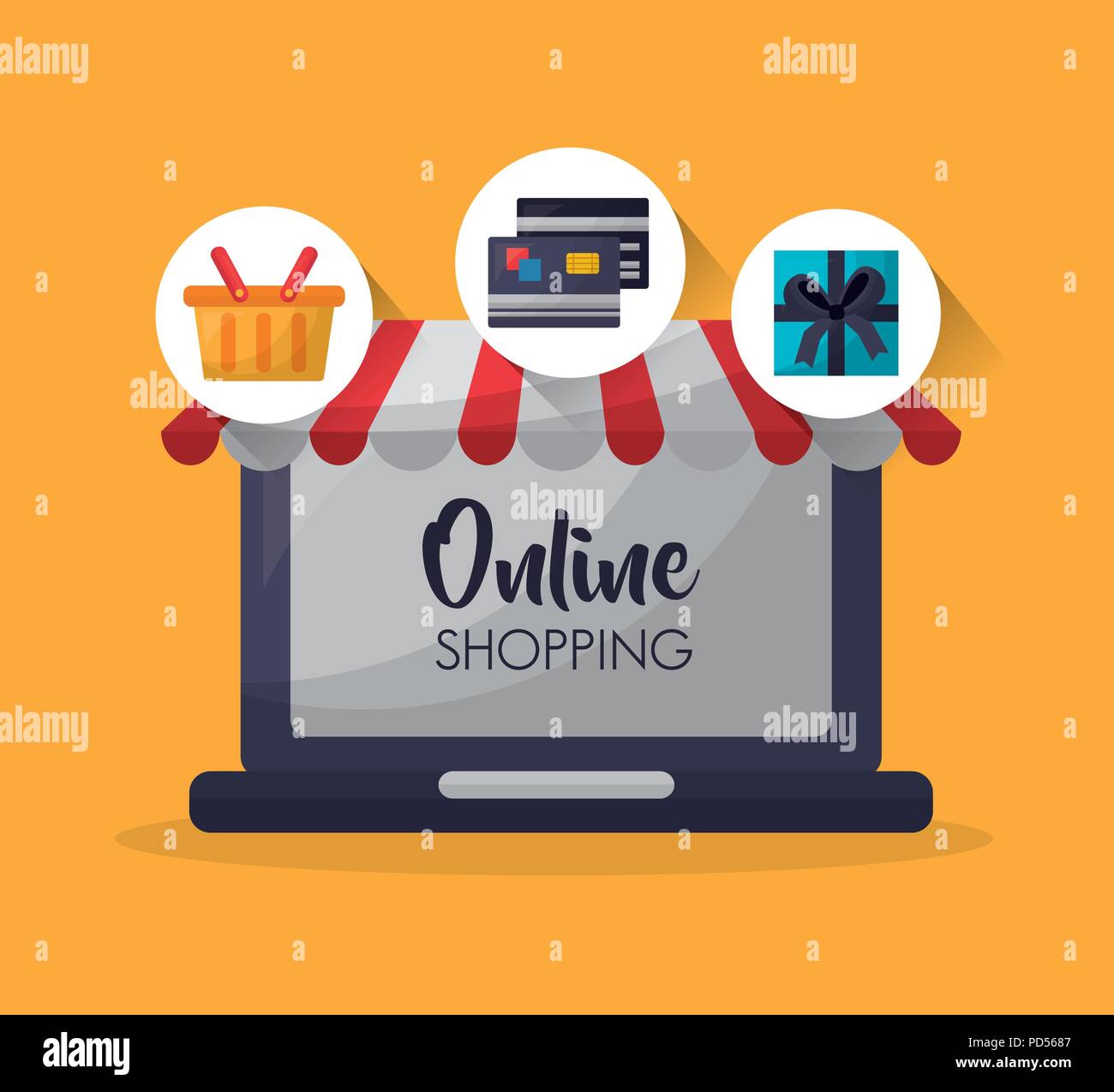 online shopping card Stock Vector Image & Art - Alamy