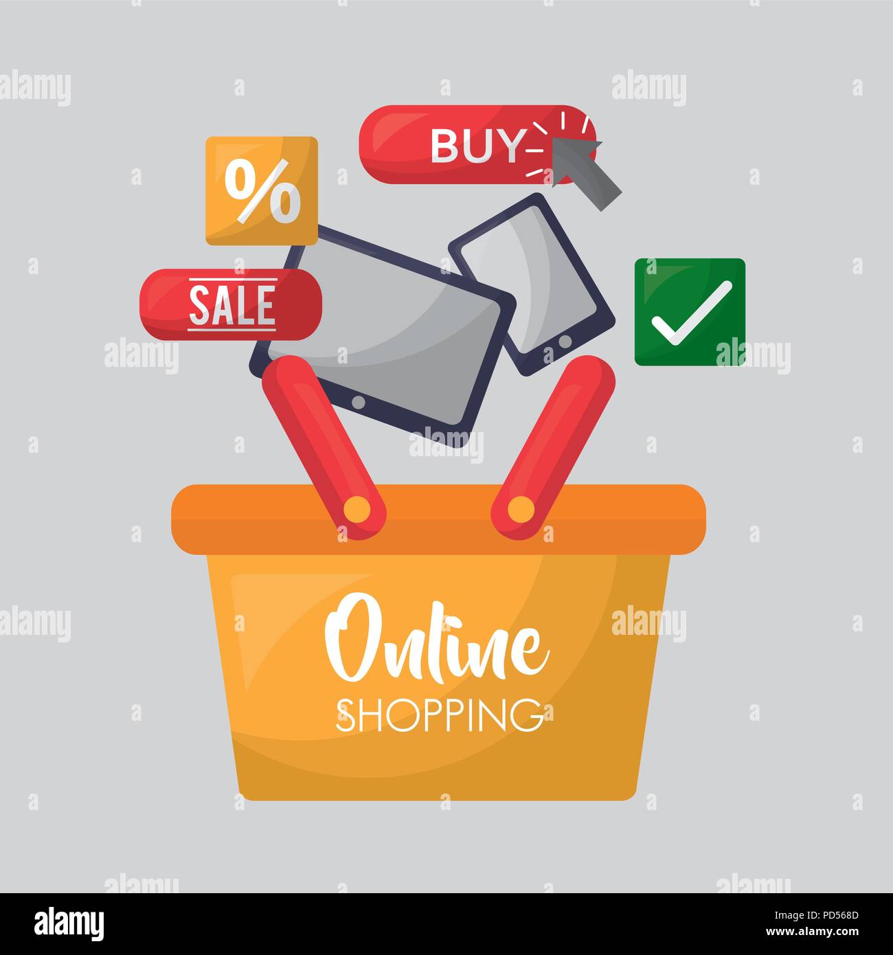 online shopping card Stock Vector Image & Art - Alamy